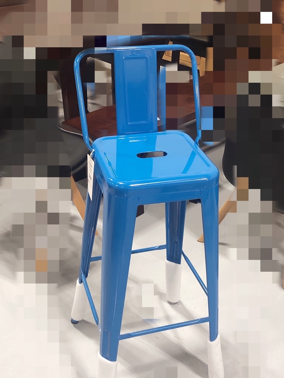TOLIX Replica Bar Stool Seat H76 with Back-iFurniture-The largest ...