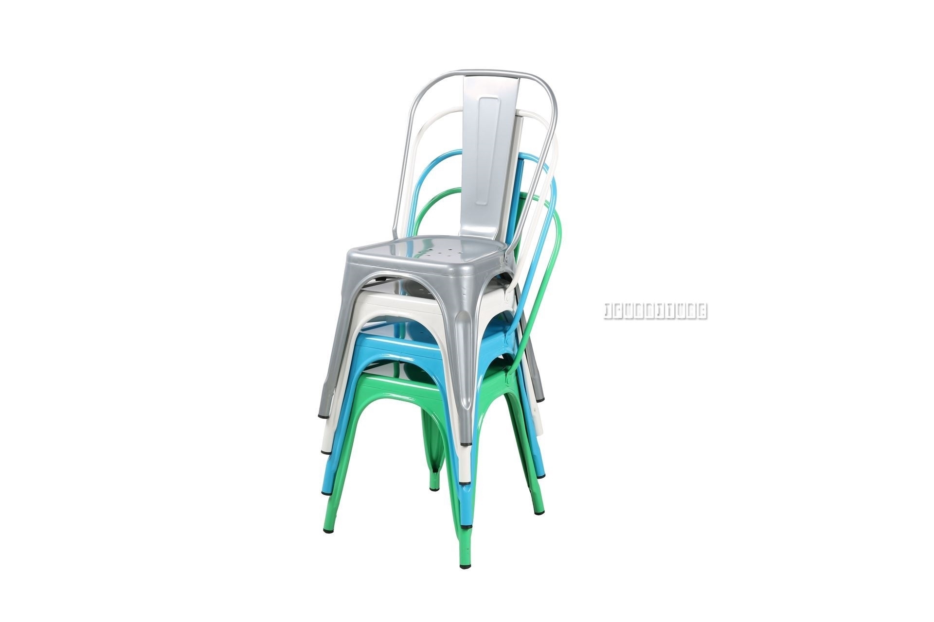 TOLIX Replica Dining Chair in 10 COLORS - Blue-iFurniture-The largest ...