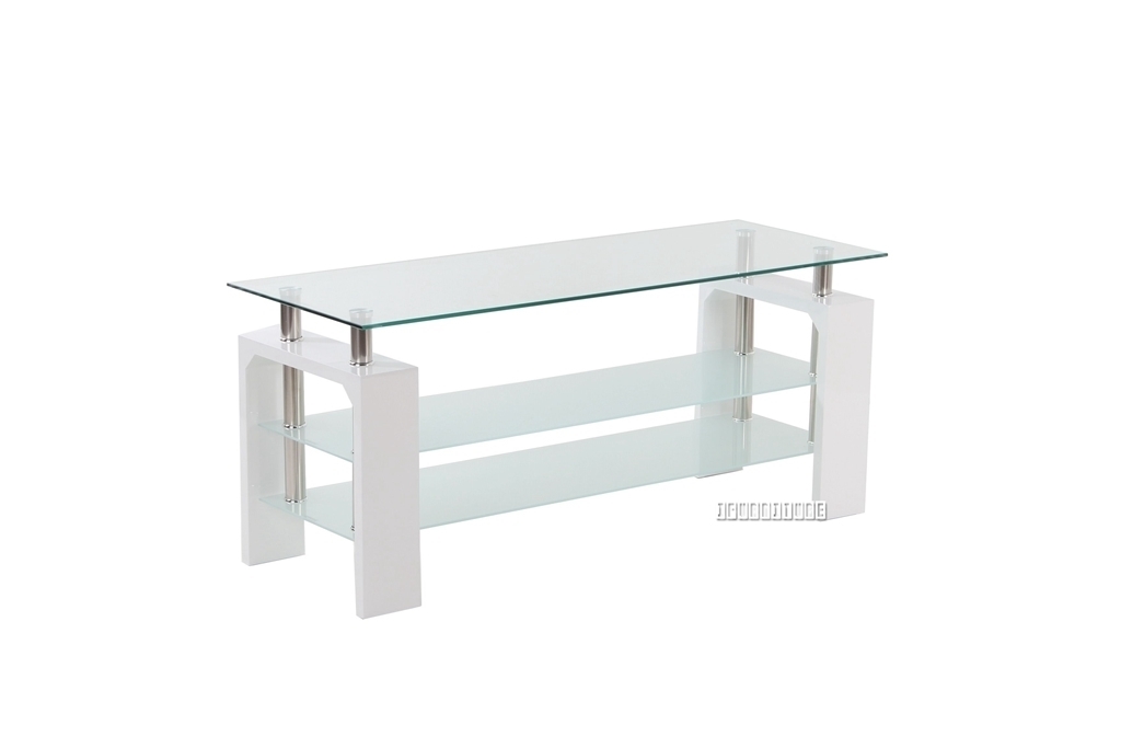 HORIZON Glass TV Unit (White)-iFurniture-The largest furniture store in ...