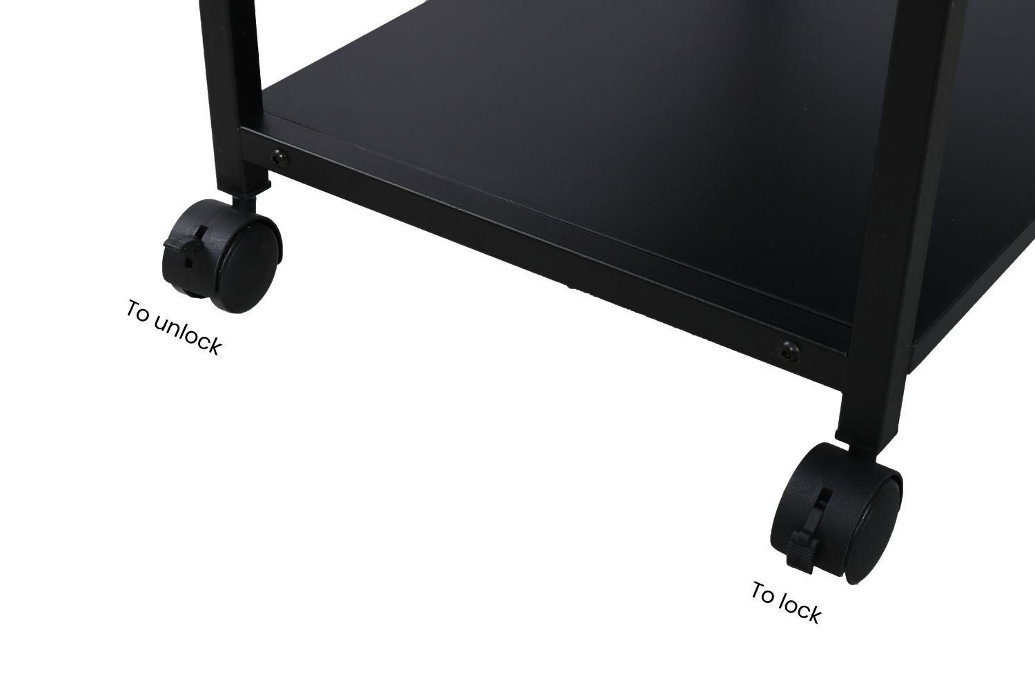 CARTER 4-Tier Shelf (Black) - (23.5"x47"x15.5")-iFurniture-The largest ...