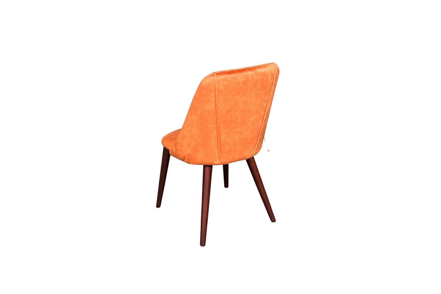 SOLACE Velvet Dining Chair (Orange)-iFurniture-The largest furniture ...