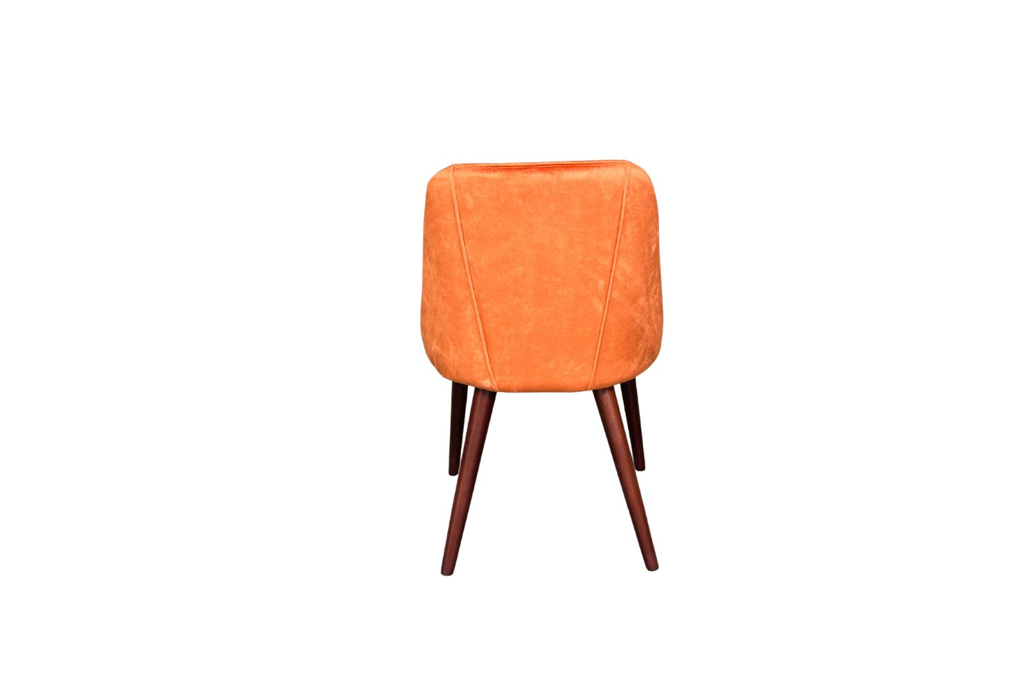 SOLACE Velvet Dining Chair (Orange)-iFurniture-The largest furniture ...