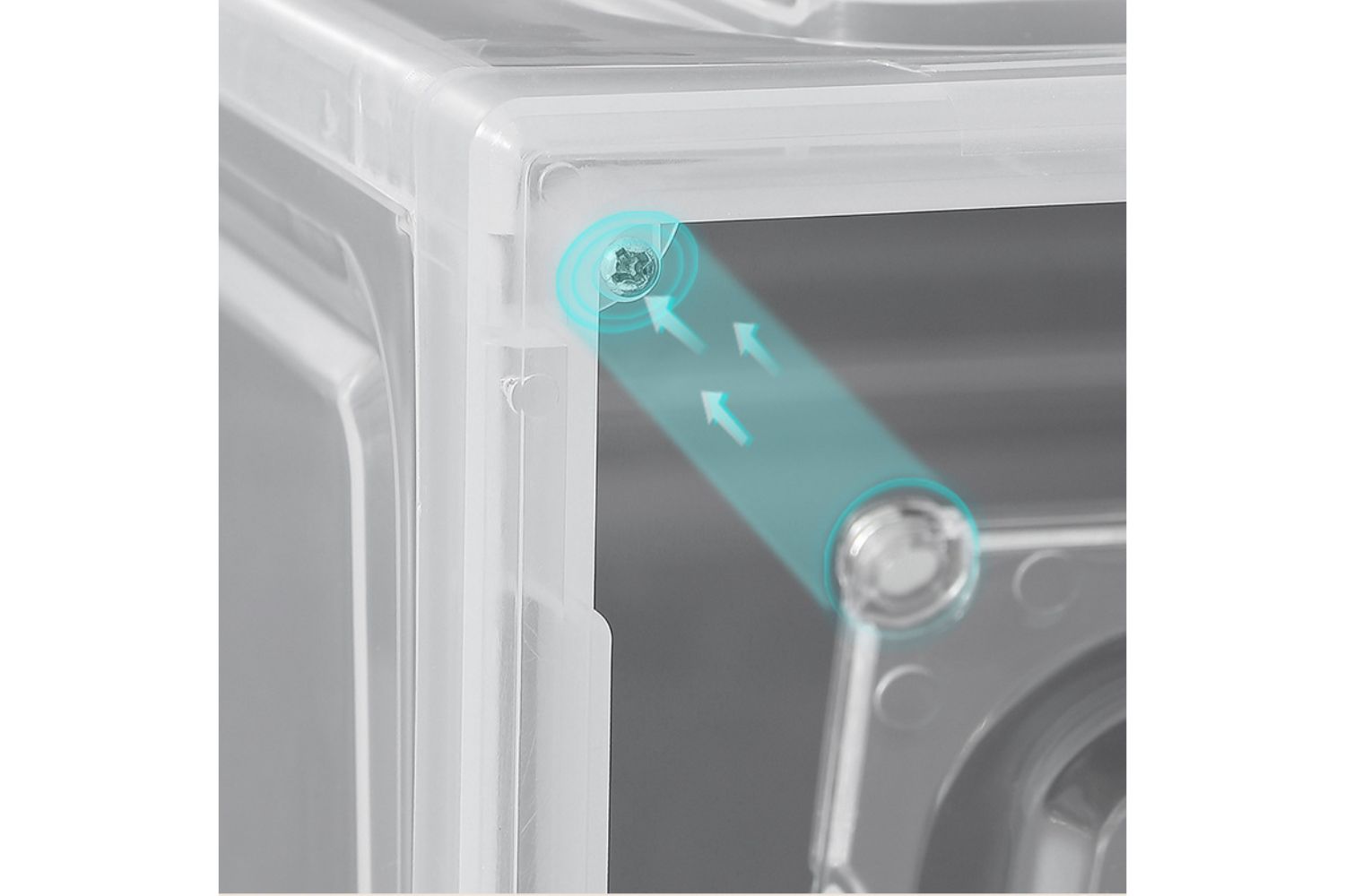 MONOLA Hard Shell Large Size Stackable Shoe Storage Box-iFurniture-The ...