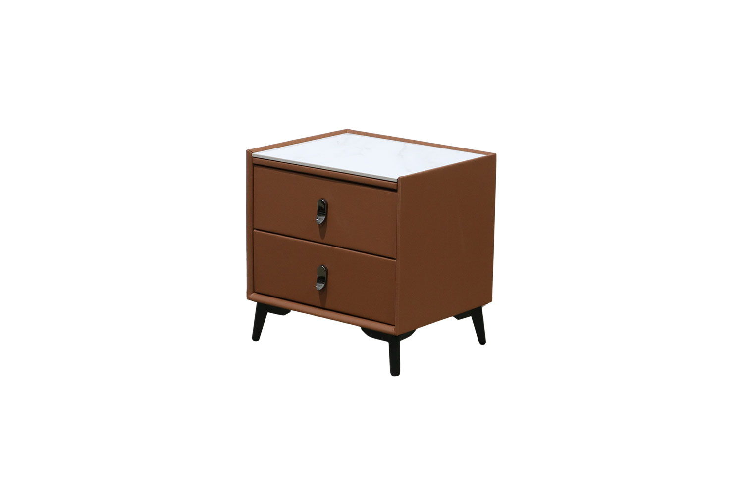CUBA 2-Drawer Bedside Table (Brown)-iFurniture-The largest furniture ...