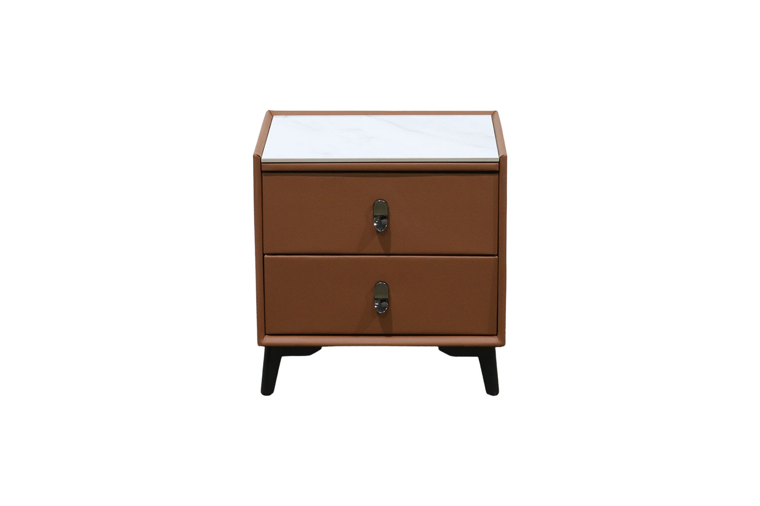 CUBA 2-Drawer Bedside Table (Brown)-iFurniture-The largest furniture ...