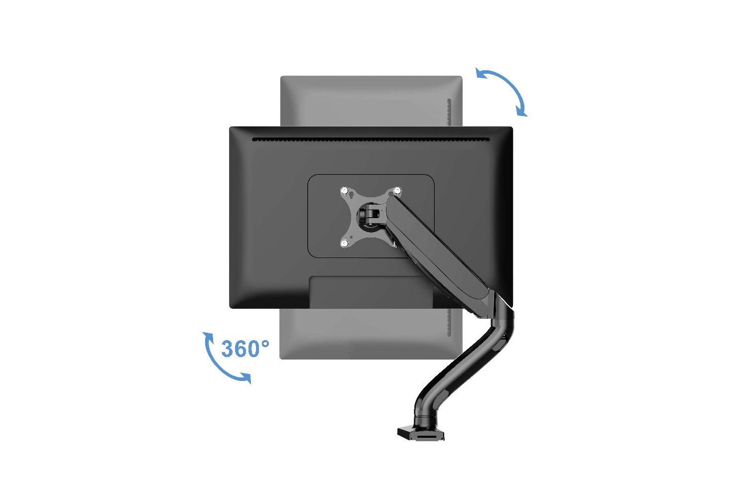 MOSS Single Monitor Arm/Desk Mount-iFurniture-The largest furniture ...