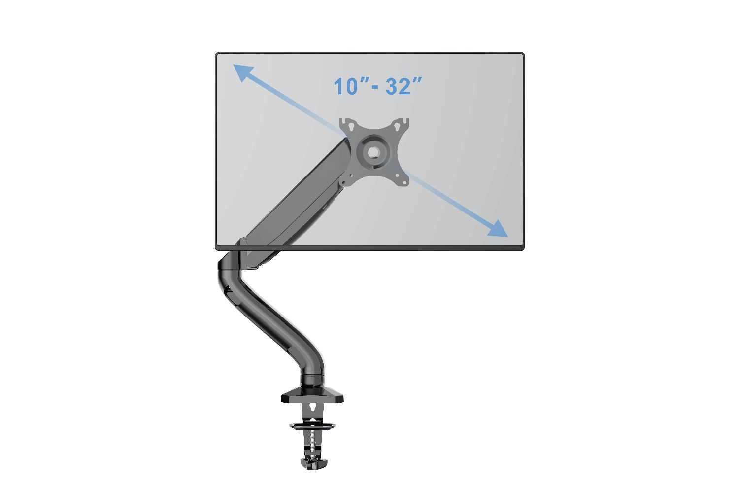 MOSS Single Monitor Arm/Desk Mount-iFurniture-The largest furniture ...