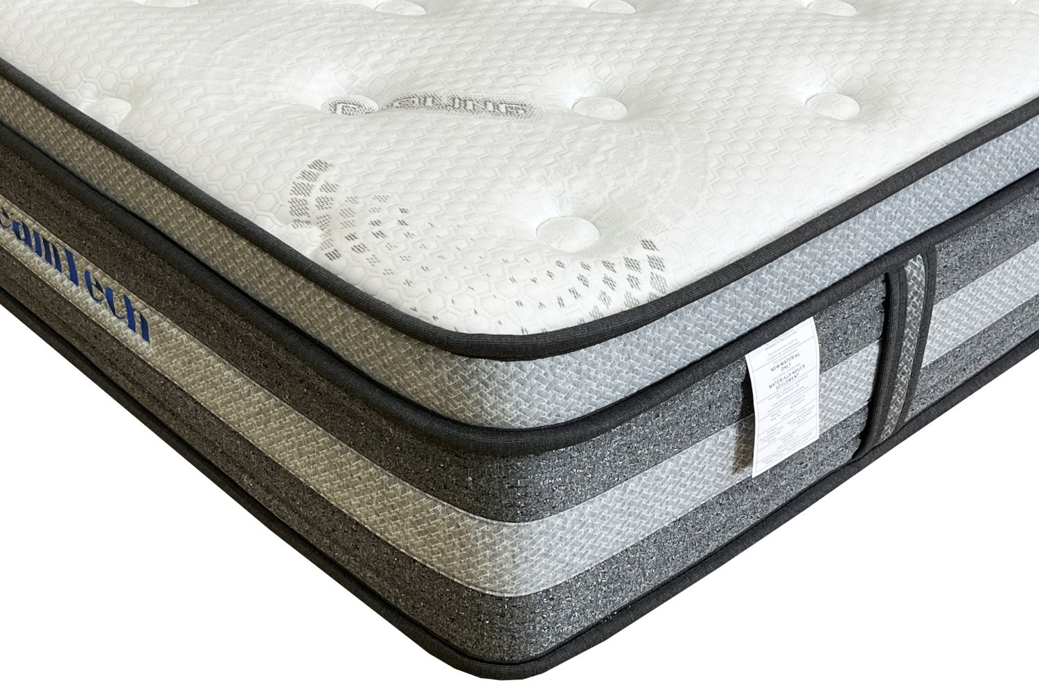 MISTY Memory Foam Pocket Spring Mattress in Double/Queen/Eastern King ...