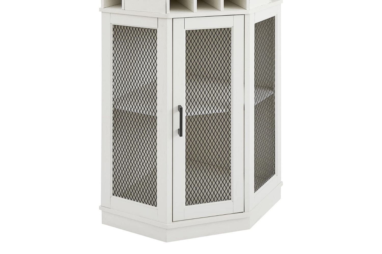 HAAKEN Corner Bar Buffet & Hutch (White)-iFurniture-The largest ...