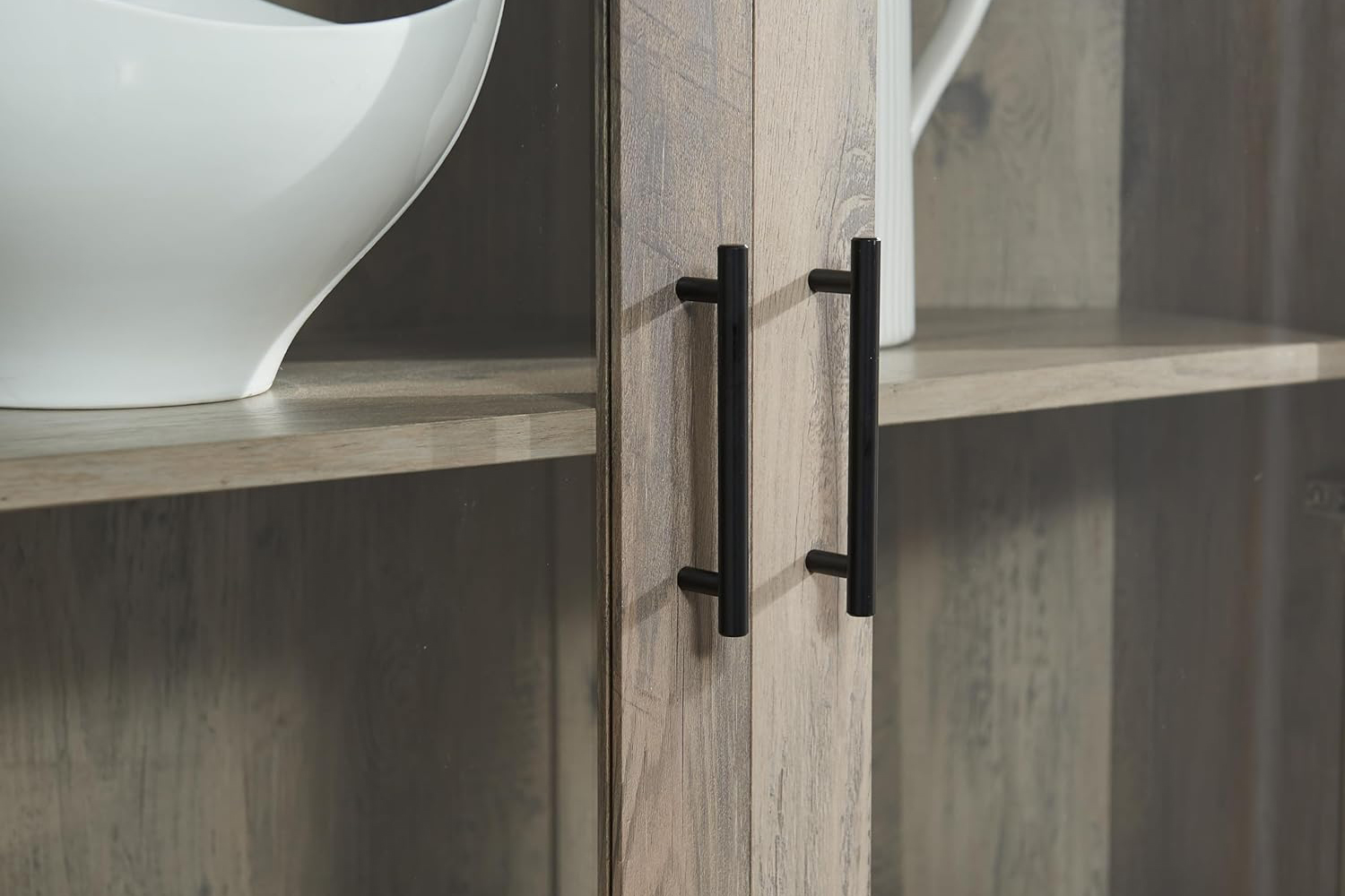 OTLEY Accent Corner Display Cabinet (Gray)-iFurniture-The largest ...