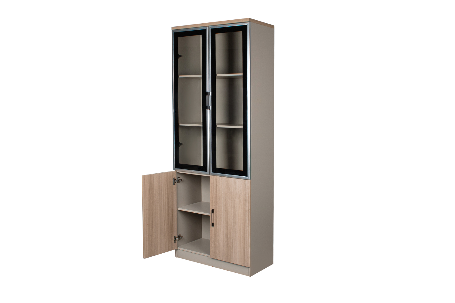 FOCUS Office System 2-Door Bookshelf & Display Unit-iFurniture-The ...