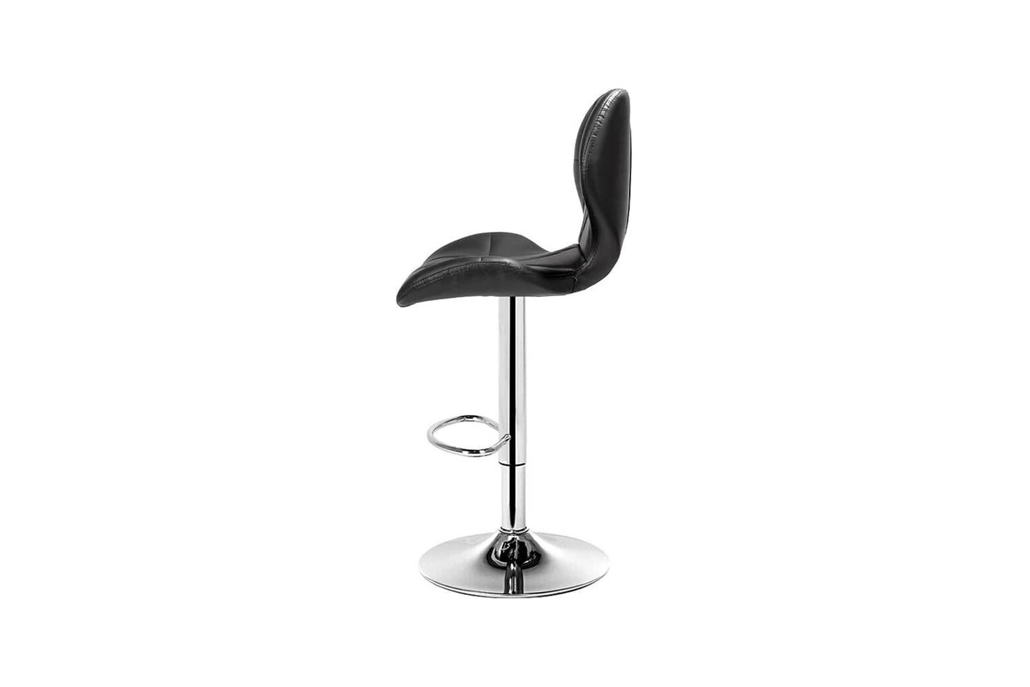 LIBBY Adjustable Swivel Gas Lift Bar Stool (Black)-iFurniture-The ...