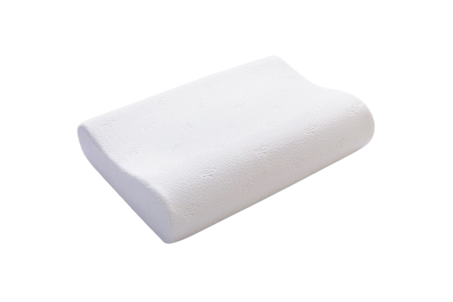 MEMORY FOAM Wavy Pillow in 2 Sizes (White)-iFurniture-The largest ...