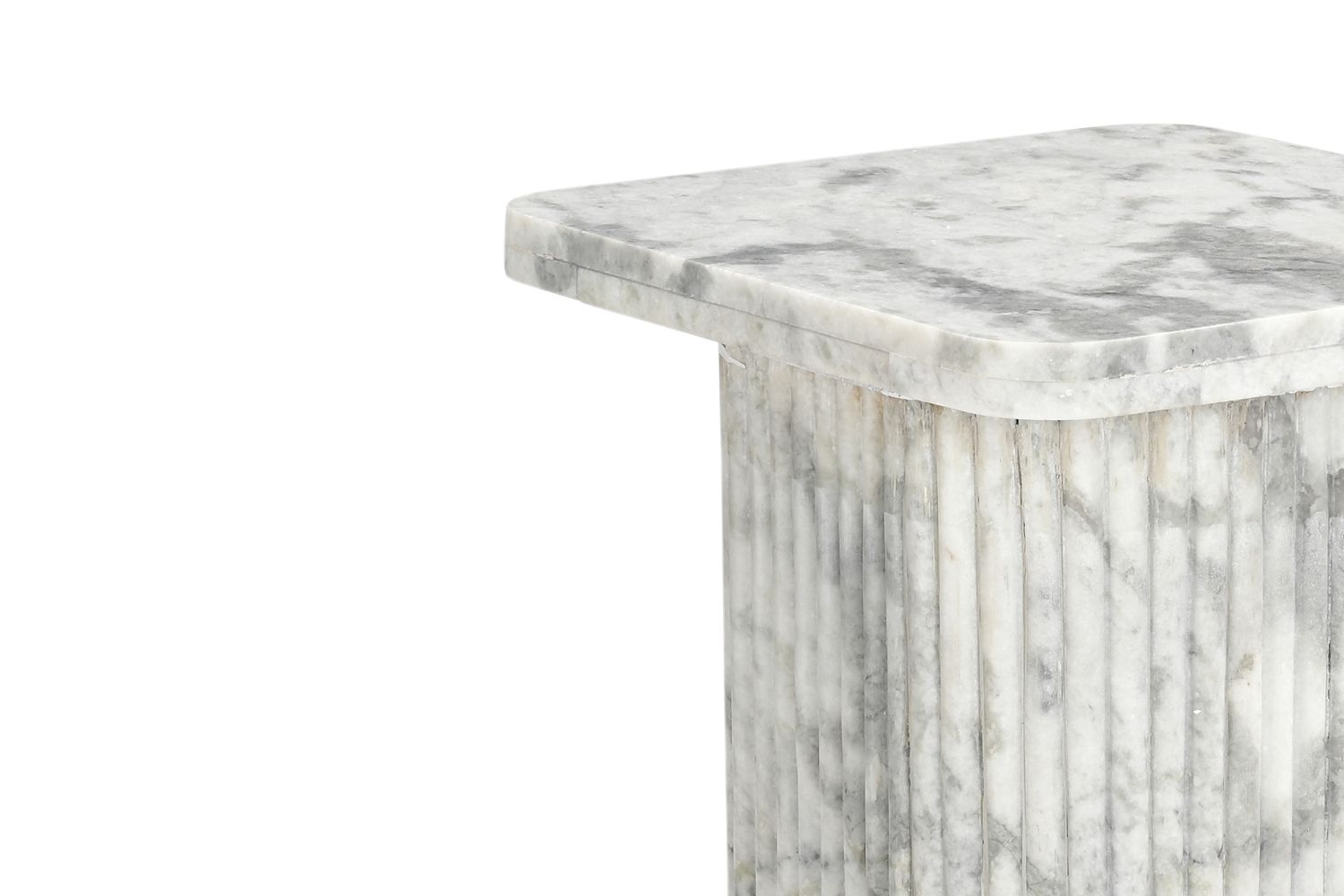 KINSEY Marble Stone Side Table -iFurniture-The largest furniture store ...