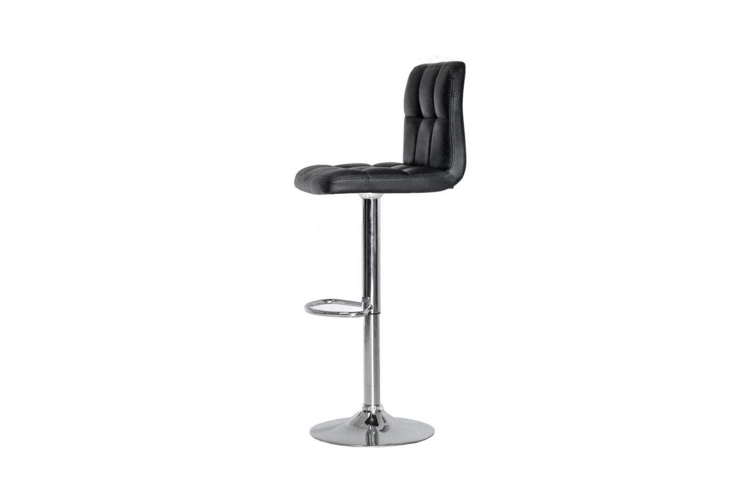 AKALI Adjustable Swivel Gas Lift Bar Stool (Black)-iFurniture-The ...