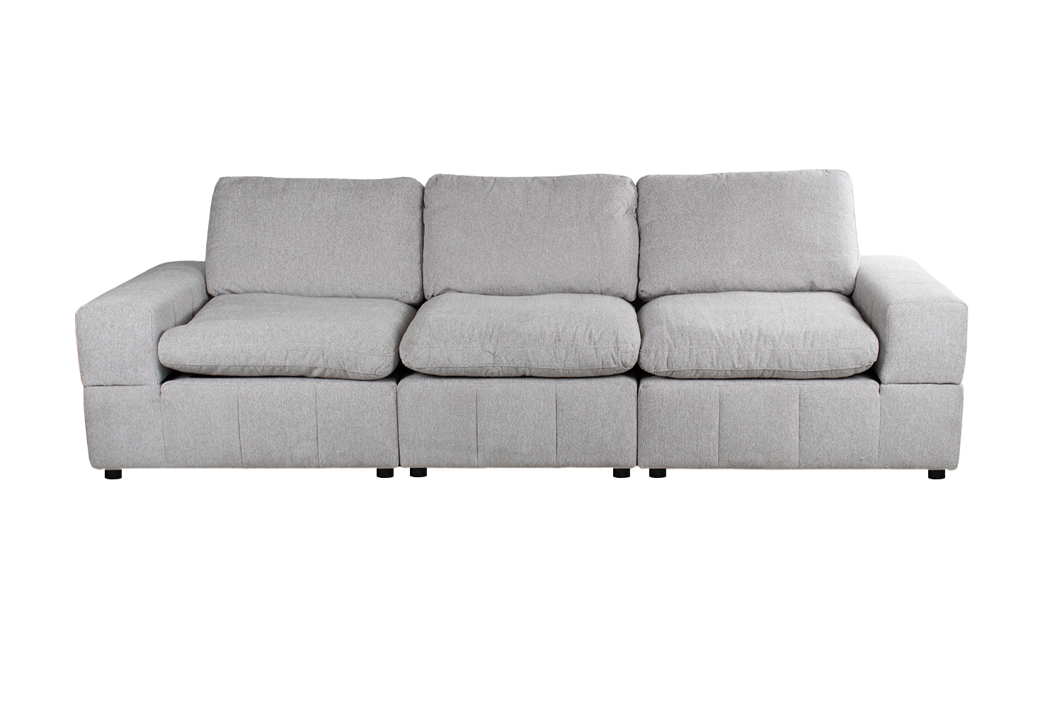 LUXEON Sectional Modular Sofa Range with Ottoman & Storage Console ...
