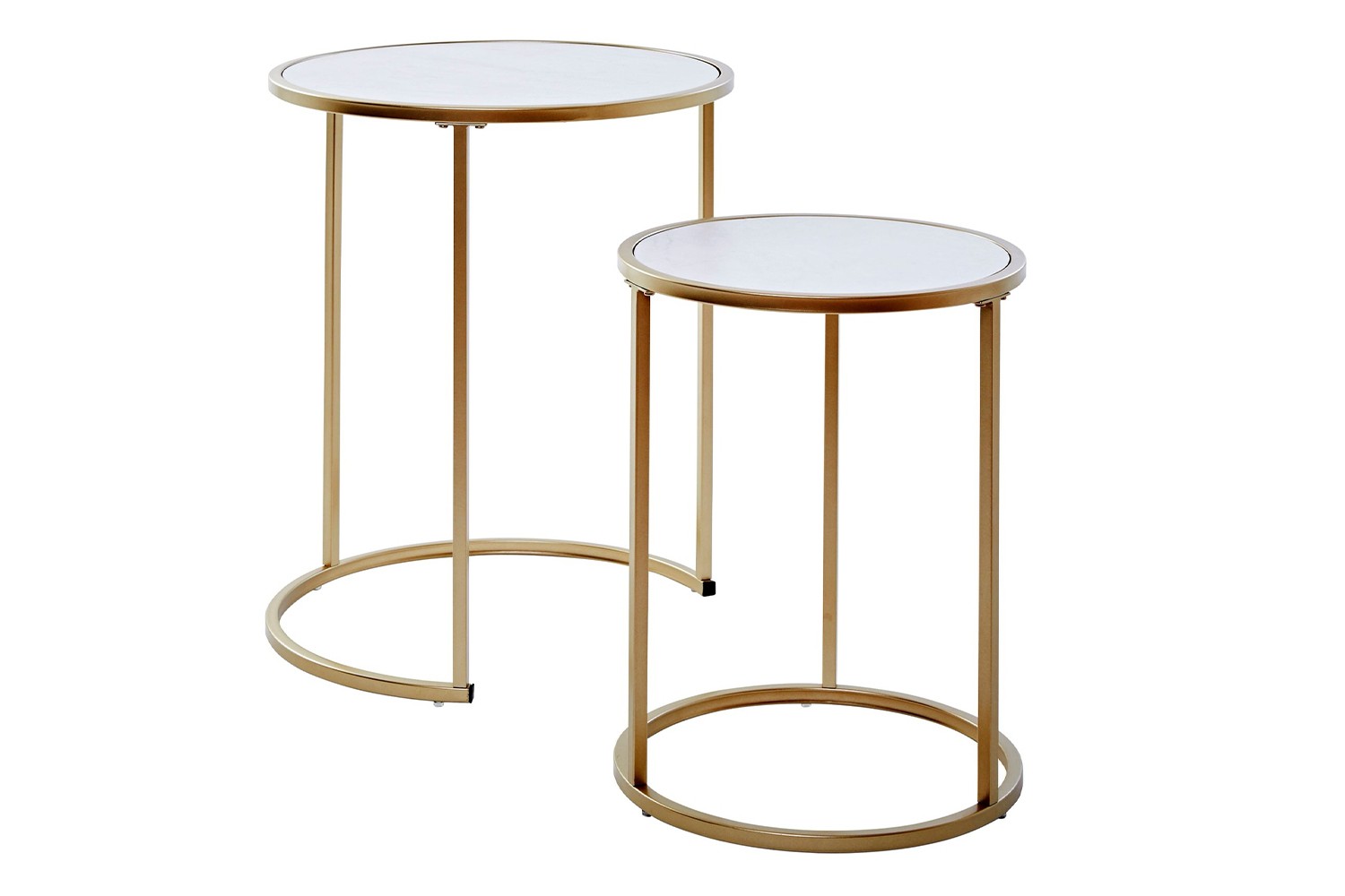 SERENE Round Nesting Side Table Set-iFurniture-The largest furniture store in Edmonton, now ...