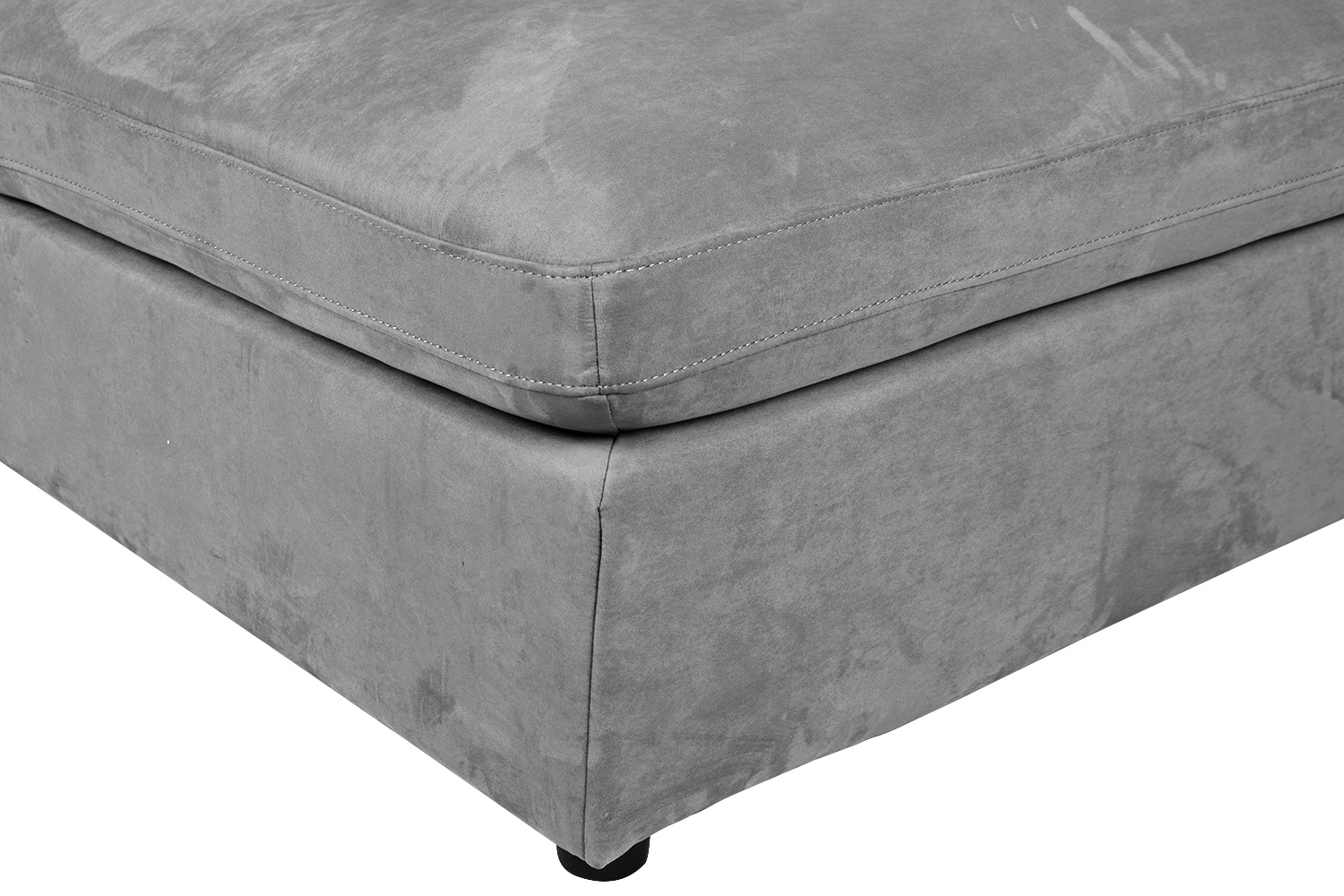 ASPECT Nappa Fabric Memory Foam Sectional Modular Sofa Range (Grey ...