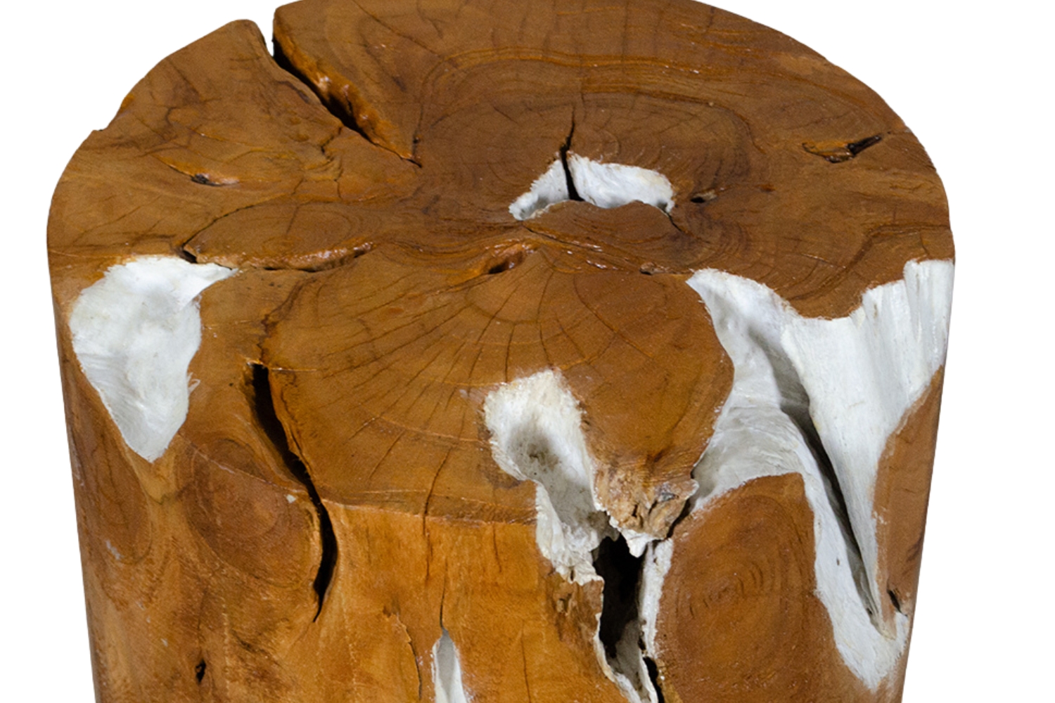 TAKARA Teak Root Cylindrical Stool-iFurniture-The largest furniture ...