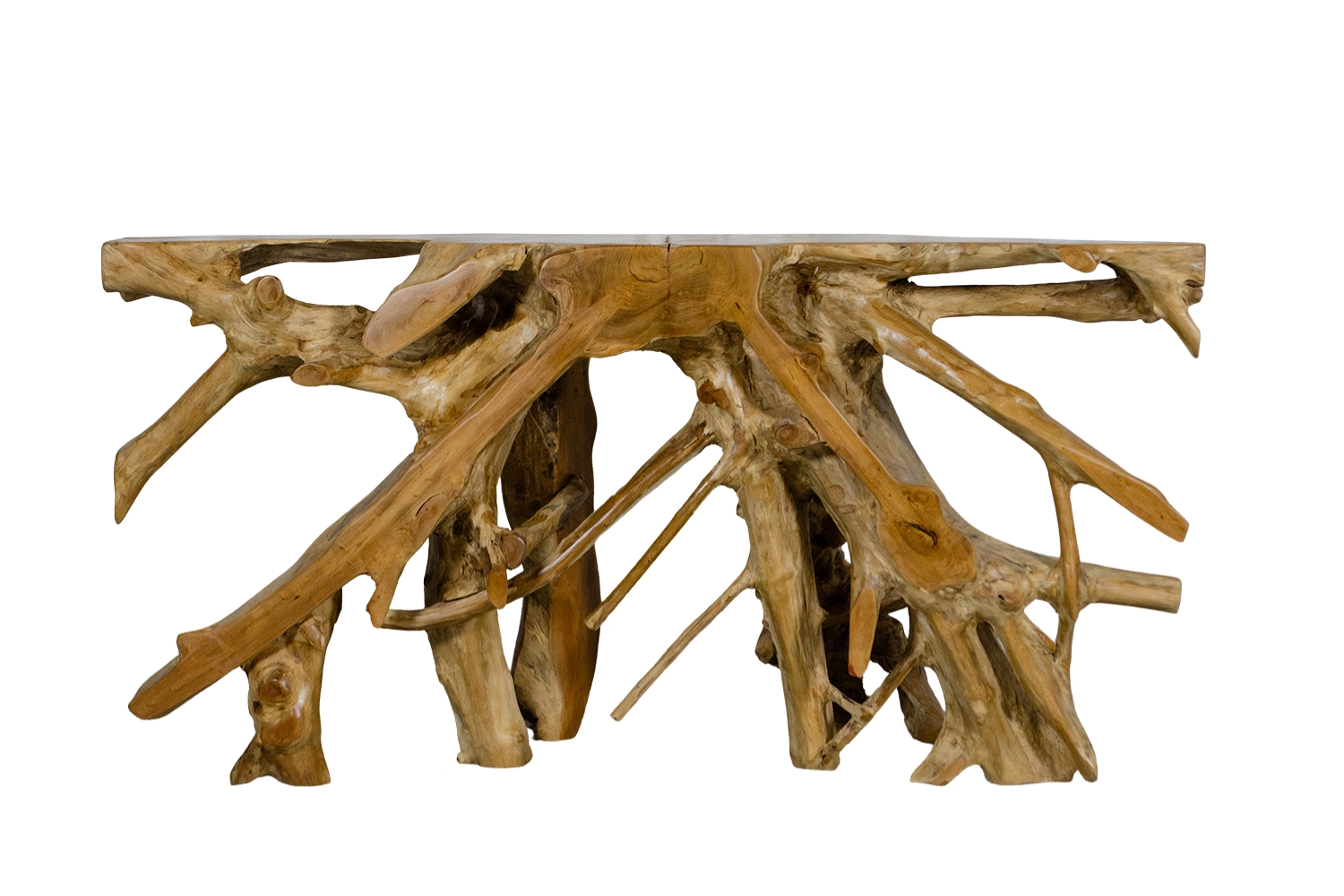 TAKARA 59" Handcrafted Teak Root Console Table-iFurniture-The largest ...