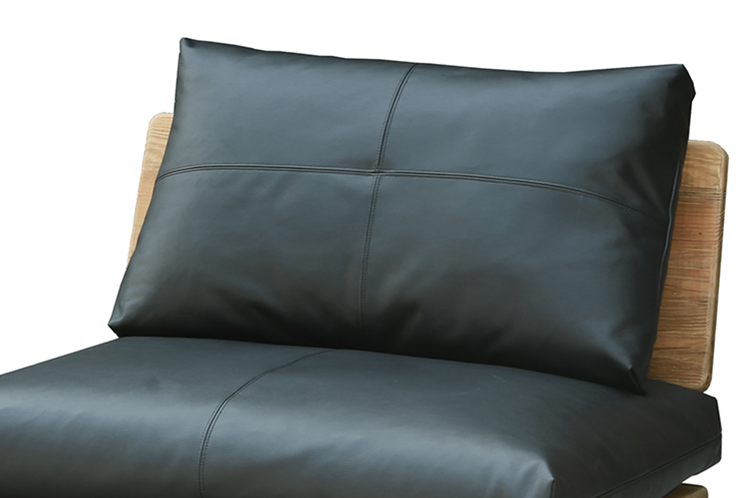 TIMBERA 3/1 Seater 100% Genuine Leather Reclaimed Pine Wood Sofa Range ...