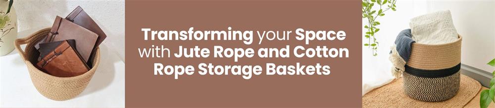 Natural Elegance: Transforming Your Space with Jute Rope and Cotton ...